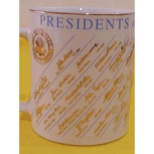 No Brand | Dining | Authentic Signatures Presidents Of The United ...